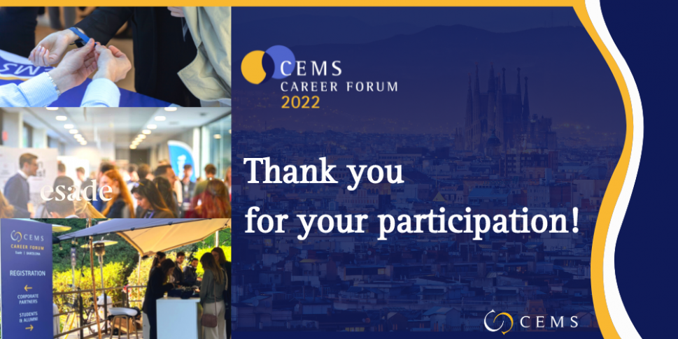 Career Forum 2022: Event Key Highlights | CEMS